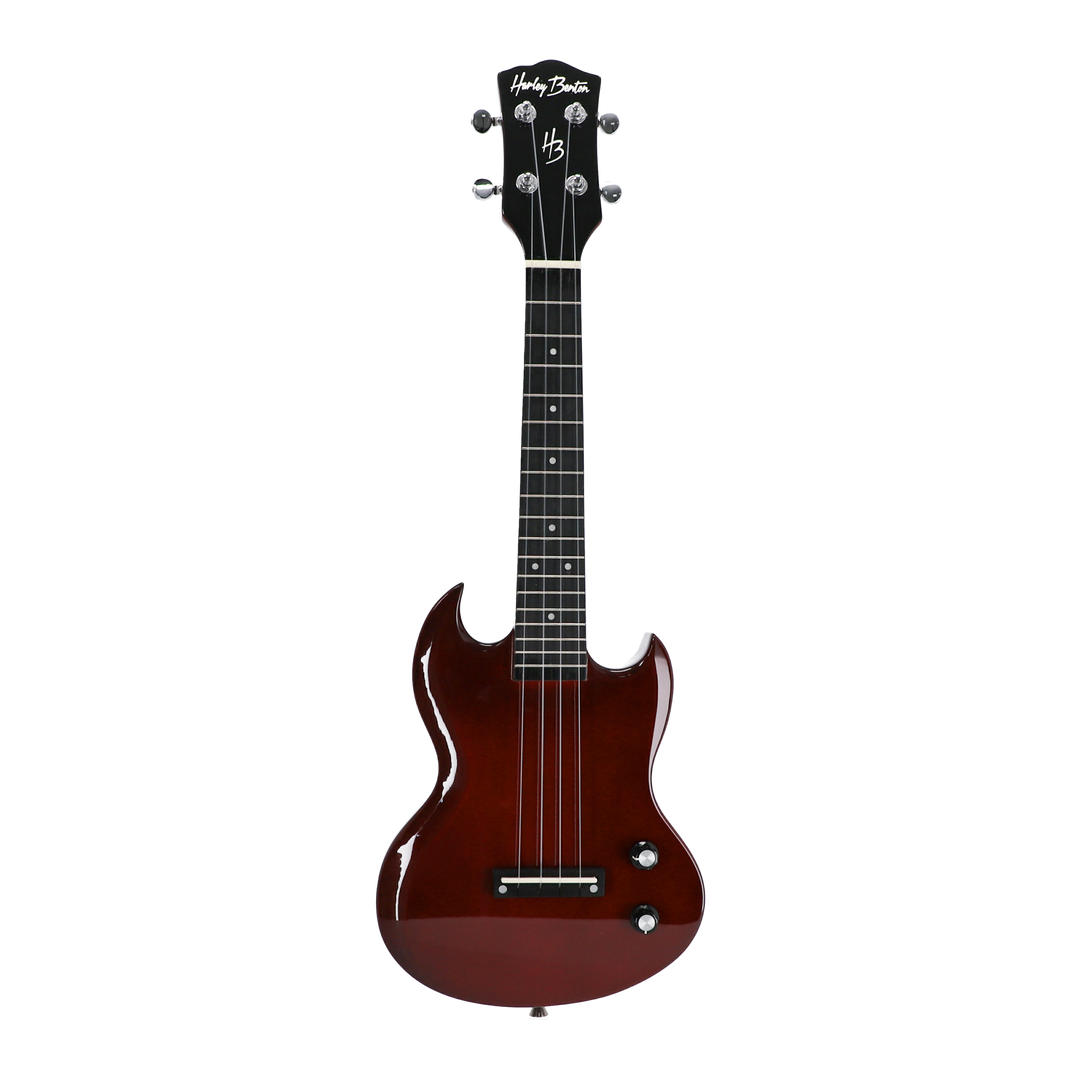 Ukulele koncertowe elektryczne Harley Benton DC - Arena.pl