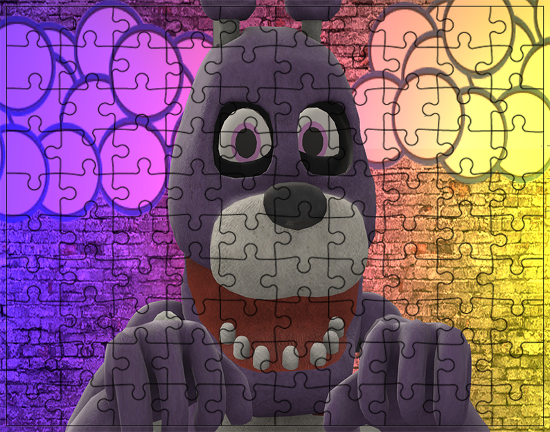 Puzzle FNAF Five Nights at Freddy's - Arena.pl