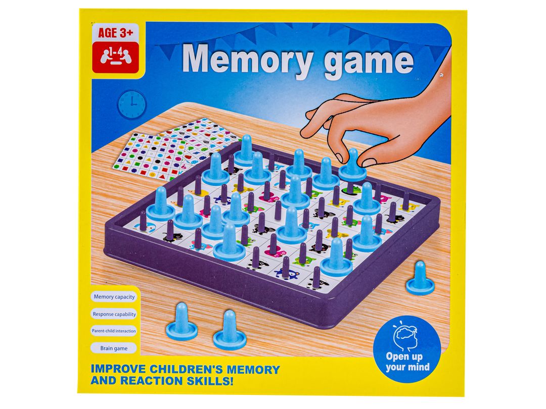 Edukacyjna Gra Memory Game Super Pamięć Gra Pamięciowa Na Pamięć Karty ...