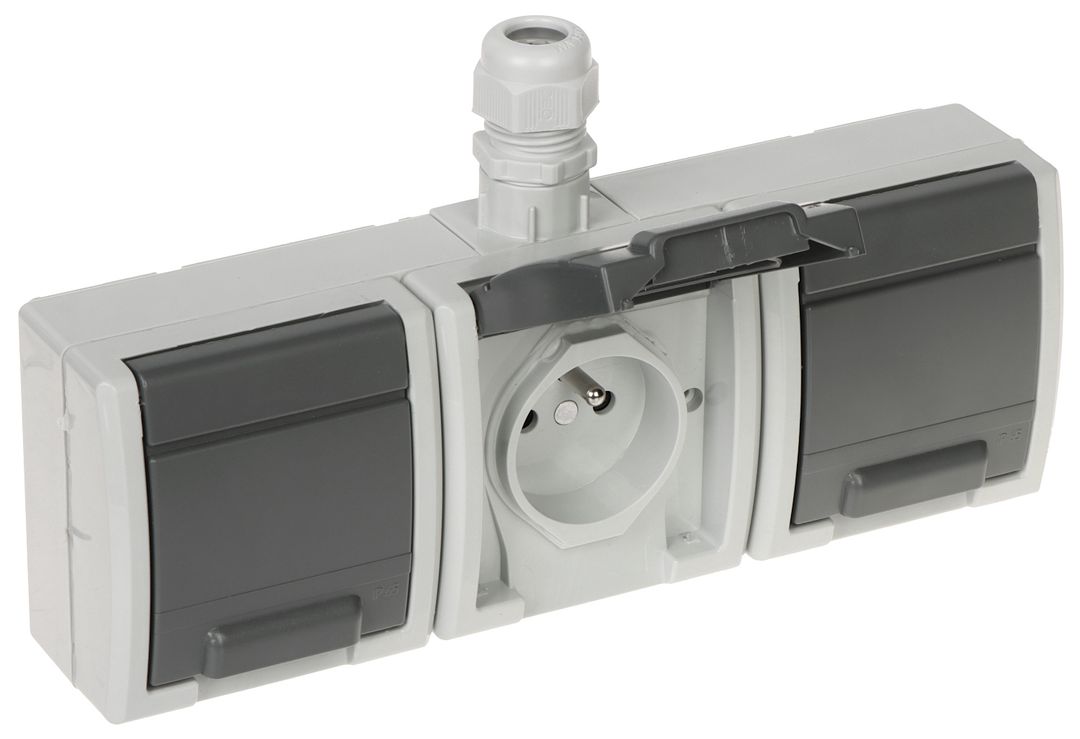 GNIAZDO NATYNKOWE POTRÓJNE AQUANT-G3/EPN 230V AC 16A IP65 - archiwum ...