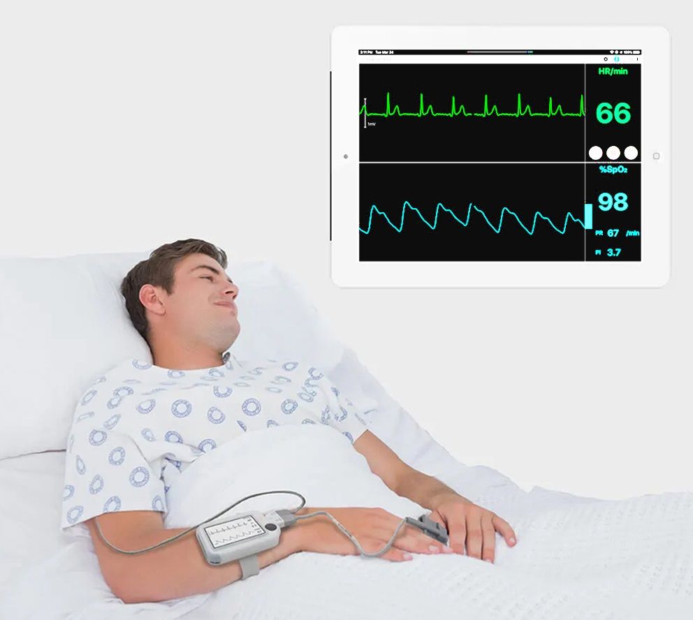 Monitor funkcji życiowych Checkme Pro Holter EKG Monitor snu - Arena.pl